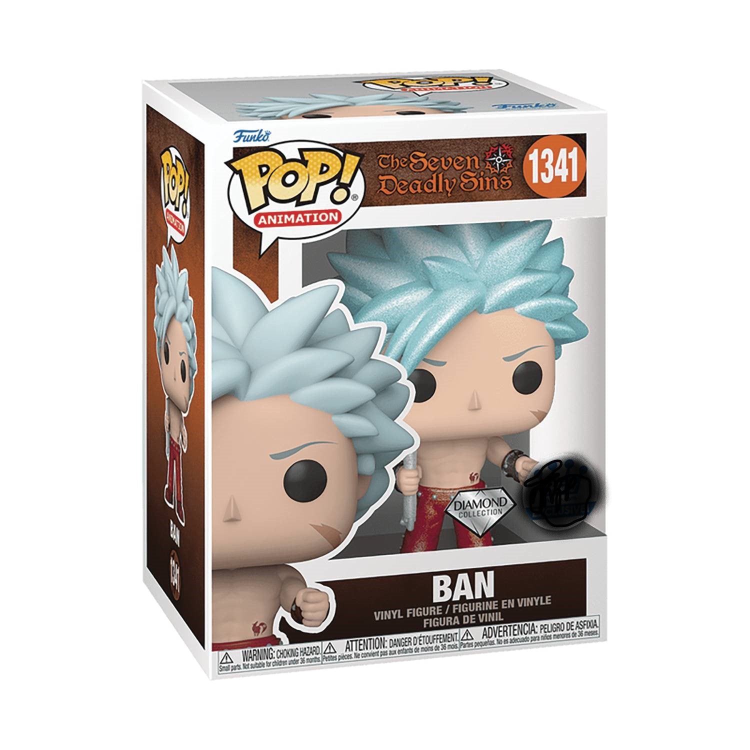Funko Pop! The Seven Deadly Sins - Ban (Diamond) Vinyl Figure #1341